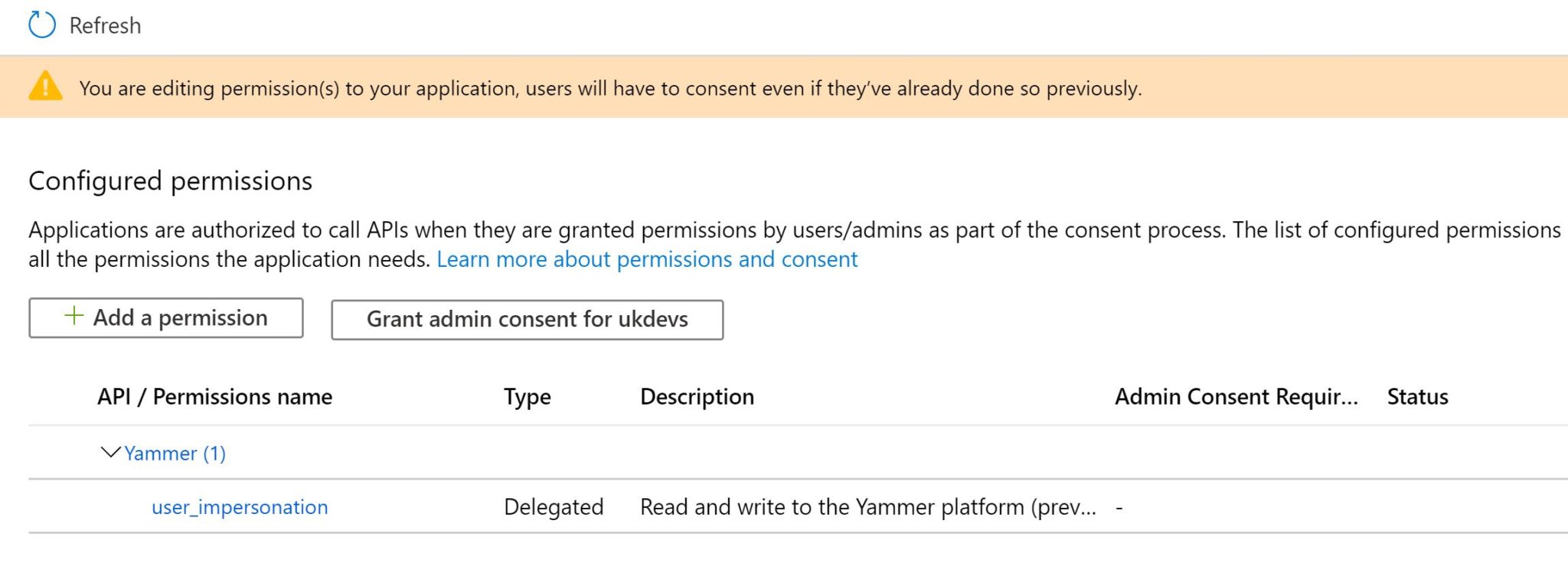 SPFx webpart consuming Yammer API using AadTokenProvider – Coding with Ramin