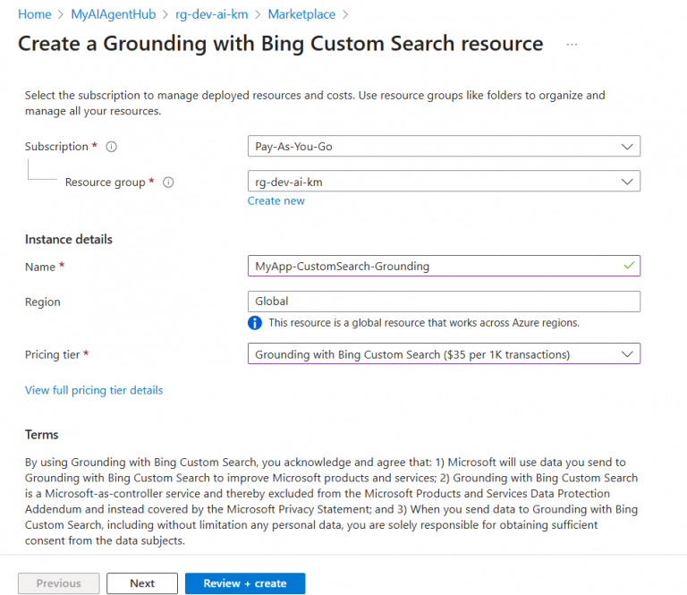 Beyond Basic Web Search: Building a Specialized AI Agent with Bing Custom Search – Coding with Ramin